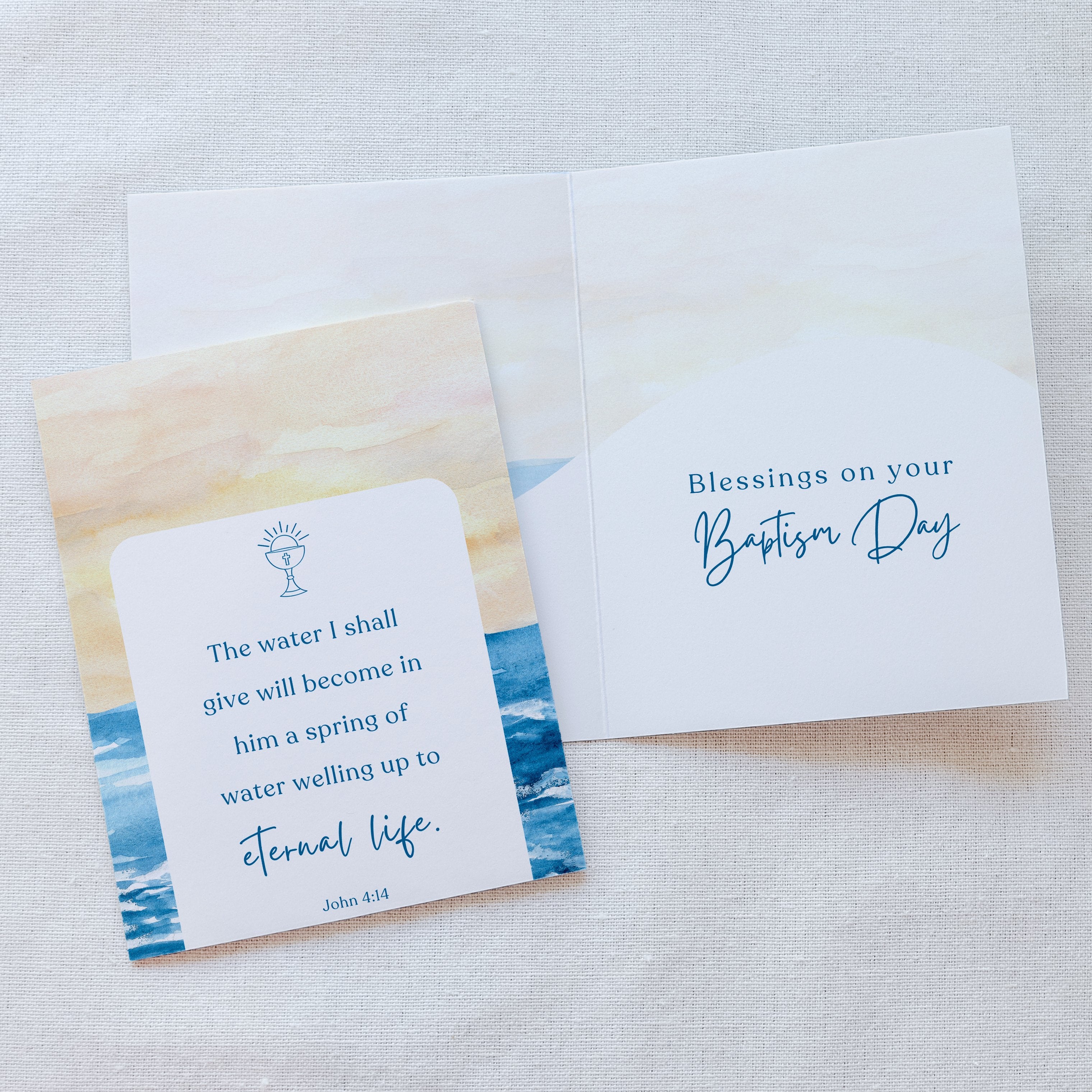 Catholic Baptism Cards for Sacred Celebrations – Darling Rosary