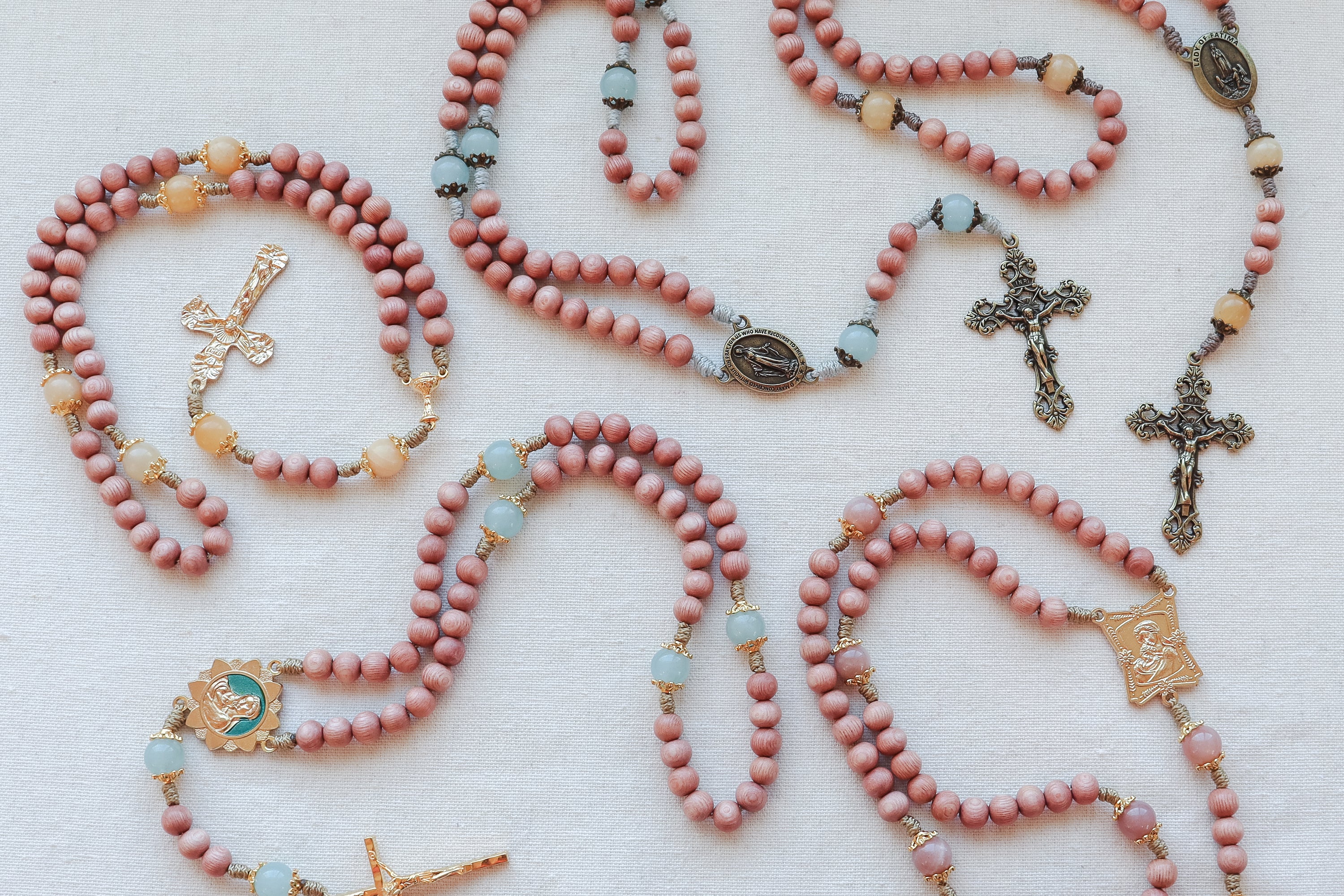 Shop Beautiful Handmade Holy Rosaries by Darling Rosary